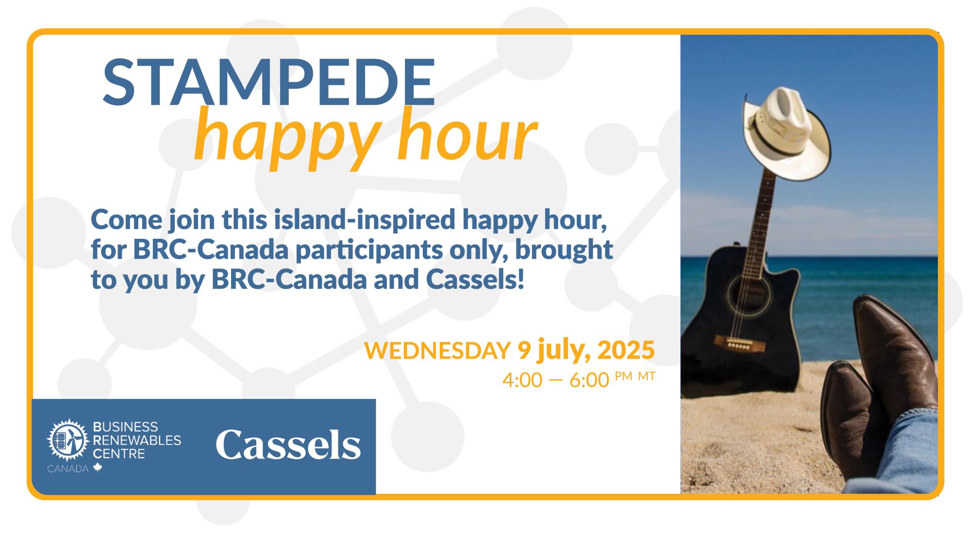 Stampede Happy Hour for the BRC-Canada Community! | Business Renewables ...
